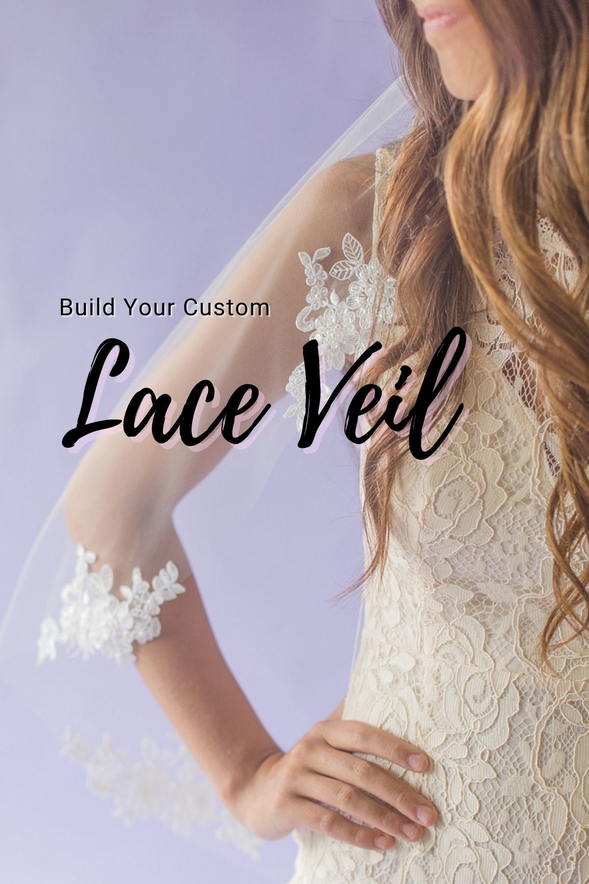 Build Your Single Tier Lace Veil – Blanca Veils